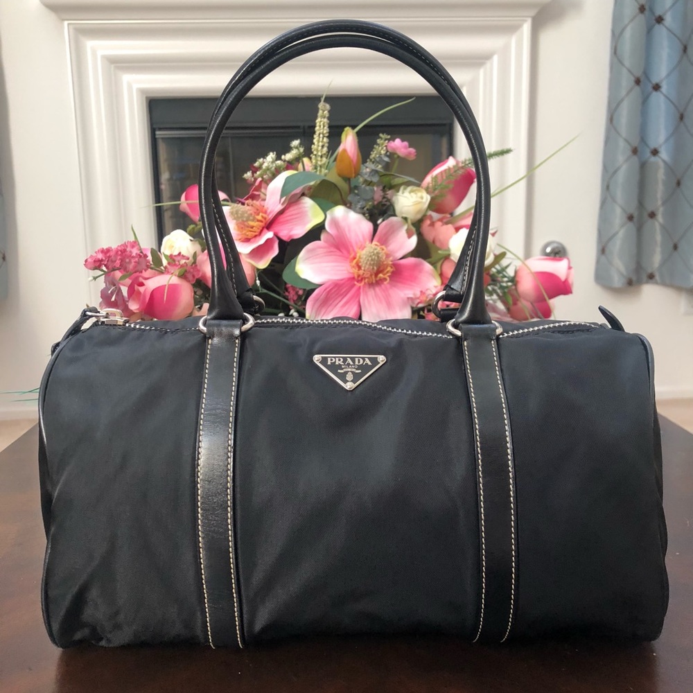 Authentic Prada Vintage Boston Bag - Gem